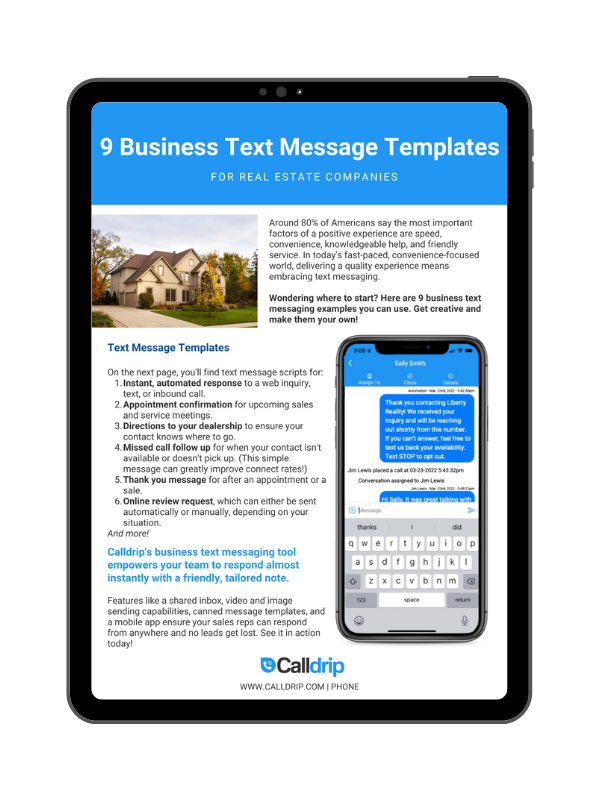 Text Message Templates for Real Estate | Business Text Templates Text Message Templates for Real Estate | Business Text Templates